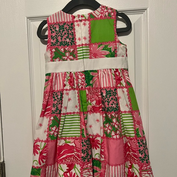 Lilly Pulitzer | Dresses | Vintage Lilly Pulitzer Girls Patchwork Dress ...